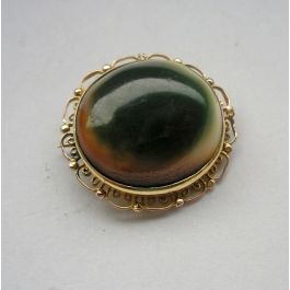 Gouden broche met matabia