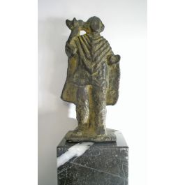 anne-hofte-brons-bronzen-beeld-reliëf sint bavo höfte