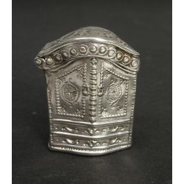 Zilveren lodereindoosje, dirk goedhart 1786