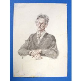 Peter Vos, aquarel, 1984