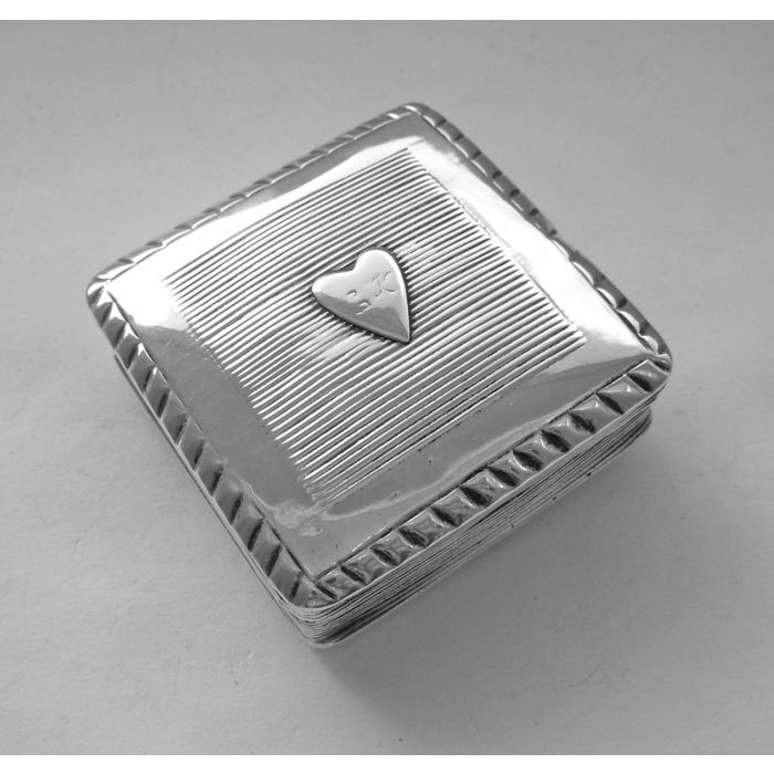 zilveren pepermuntdoosje, 1846 schoonhoven